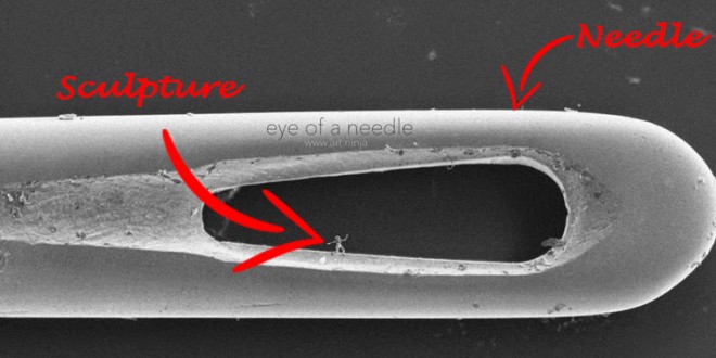 These Sculptures Are so small You Can’t See Them with Your Naked Eye ...